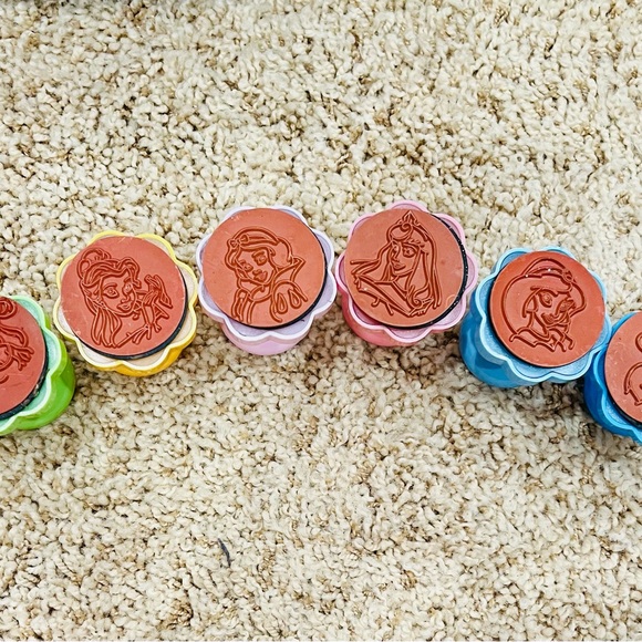 Disney | Toys | Disney Princess Stamp Set Multicolor | Poshmark